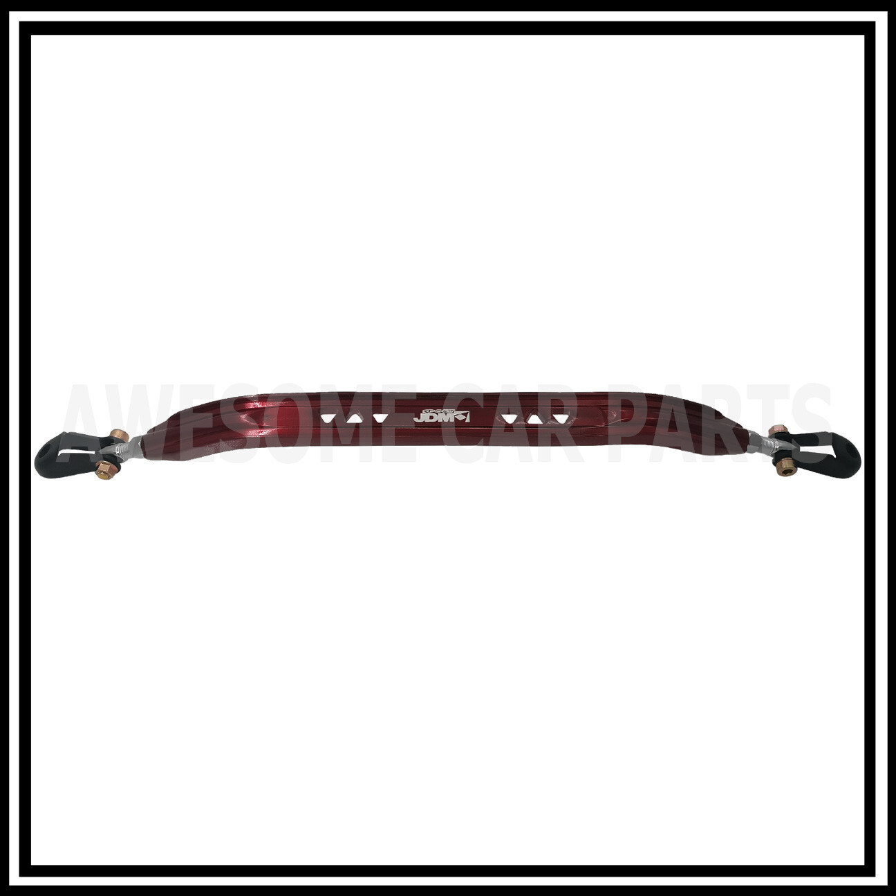 Euro JDM Front Lower Strut Bar Brace Red Suspension For Mk4 Jetta Gti ...