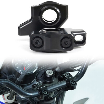 7/8" Offset Handlebar Mounts Riser Fit For Triumph Scrambler Scrambler ...