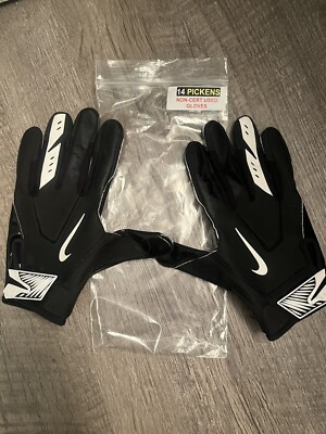 George Pickens Player Used Worn Game Practice Gloves Steelers | eBay
