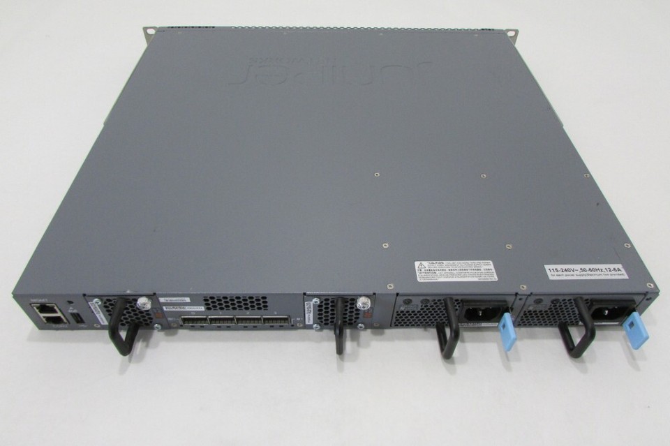 JUNIPER EX4300-48P 48-Port 10/100/1000BaseT PoE-plus 2x 1100W AC PS | eBay