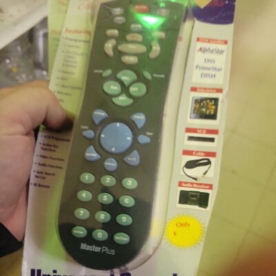 The MASTER Plus Universal Remote Control. 5. | eBay