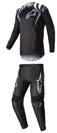 Alpinestar Fluid Narin Adult Pant & Jersey Riding Gear Combo Dirt Bike ...