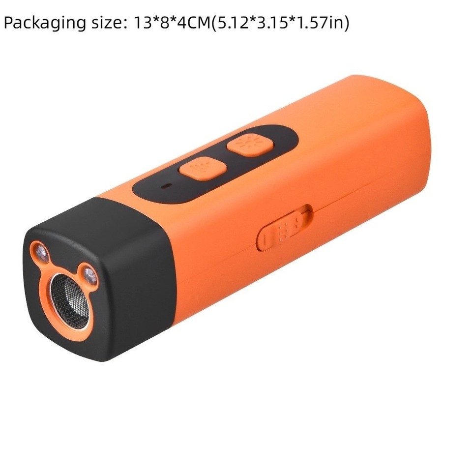 Professional Dog Bark Deterrent Device 40KHz Bark Shield Indoor Outdoor ...