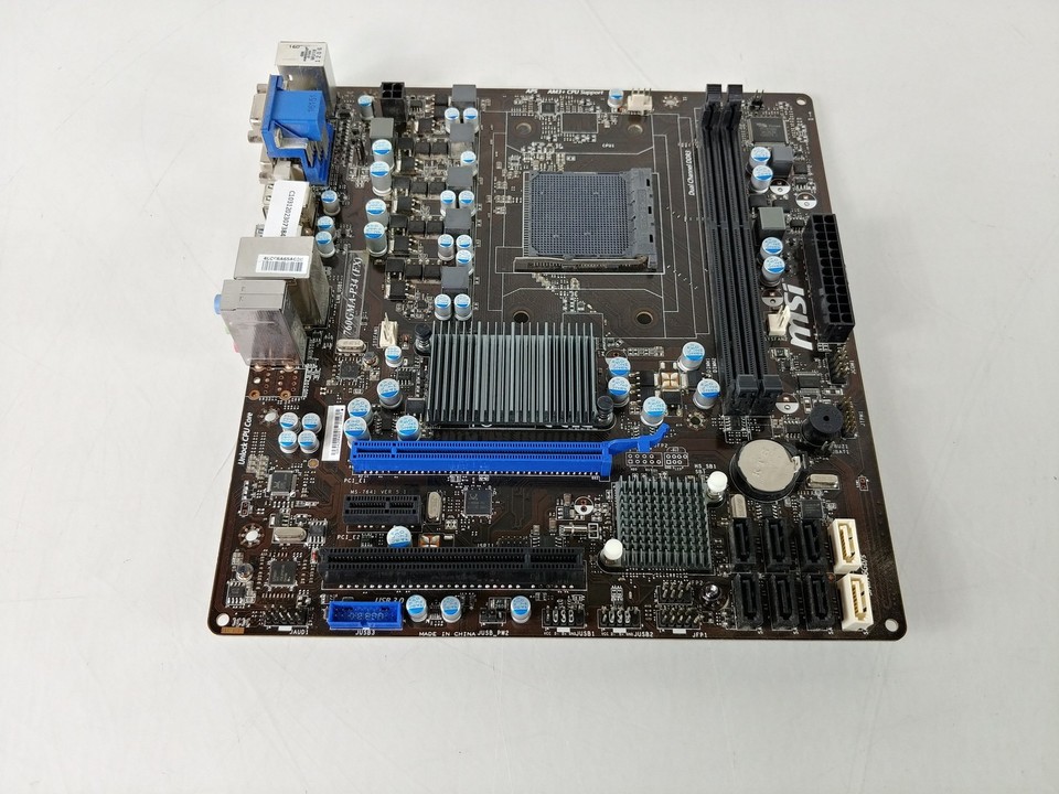 MSI 760GMA-P34 (FX) Socket AM3+ DDR3 SDRAM Desktop Motherboard | eBay