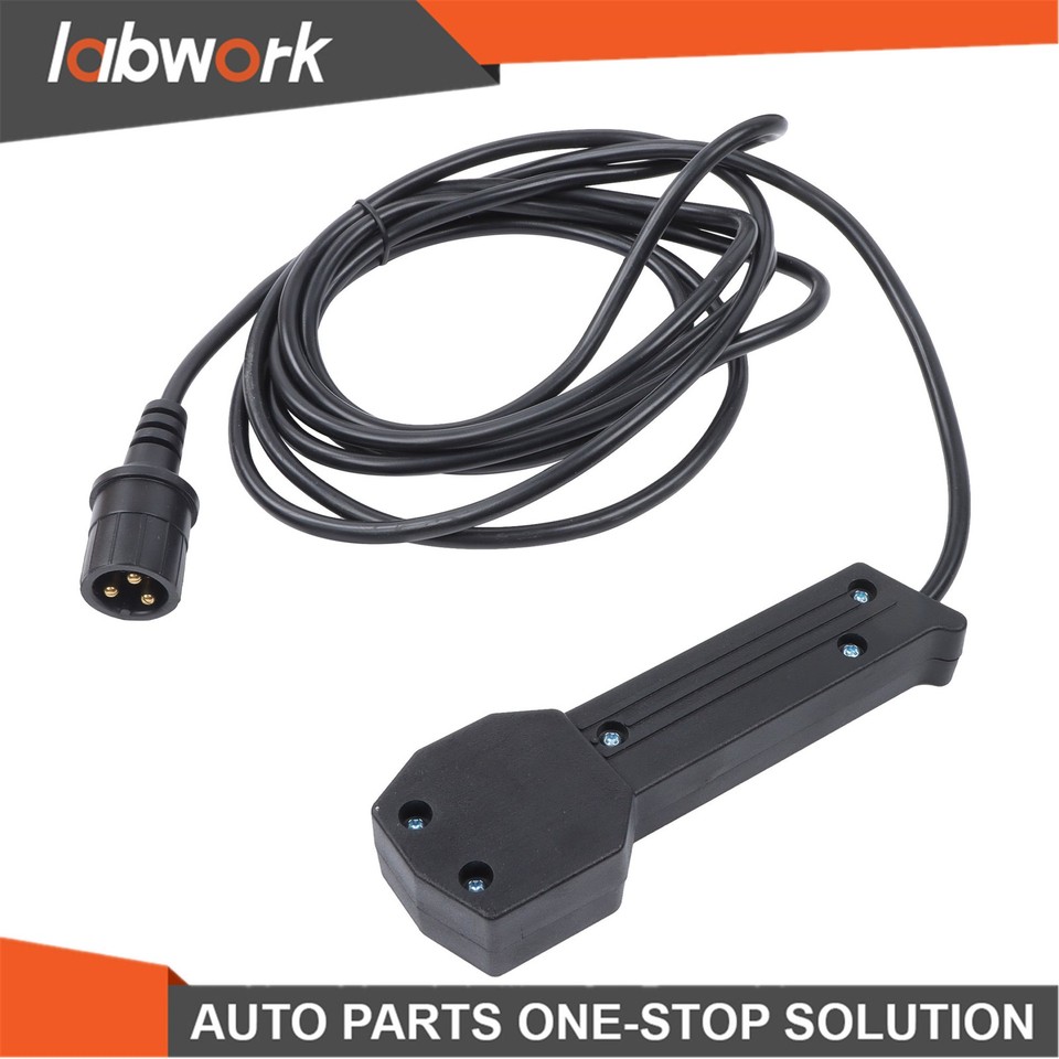 Labwork 3500lbs 12V Synthetic Rope Electric Winch w/ Wireless + Wired ...