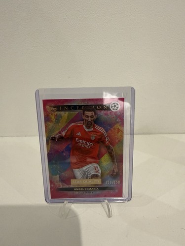 Topps Inception 24-25 Angel Di Maria /150 Star Quality Benfica ...