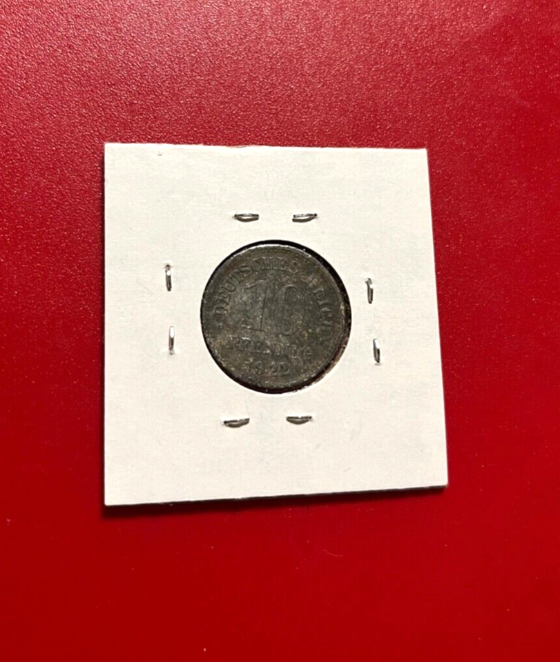1922 GERMANY EMPIRE 10 PFENNIG COIN - NICE WORLD COIN | eBay UK