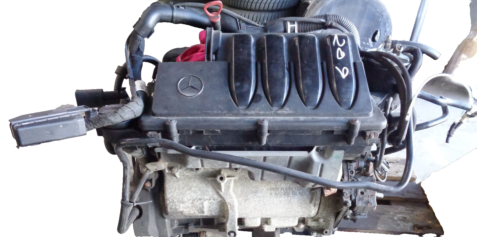 Mercedes A-Klasse W169 80KW 180 CDI Motor Diesel Motorcode OM640.940 ...