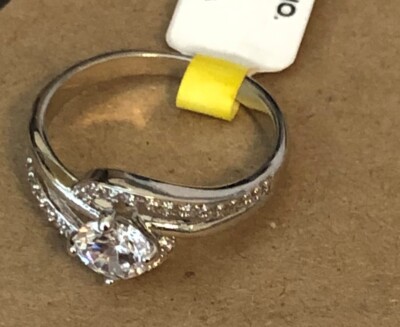 New R.S. Covenant Ring Style #6058 w/Tags, Size 8 cubic zirconia ...