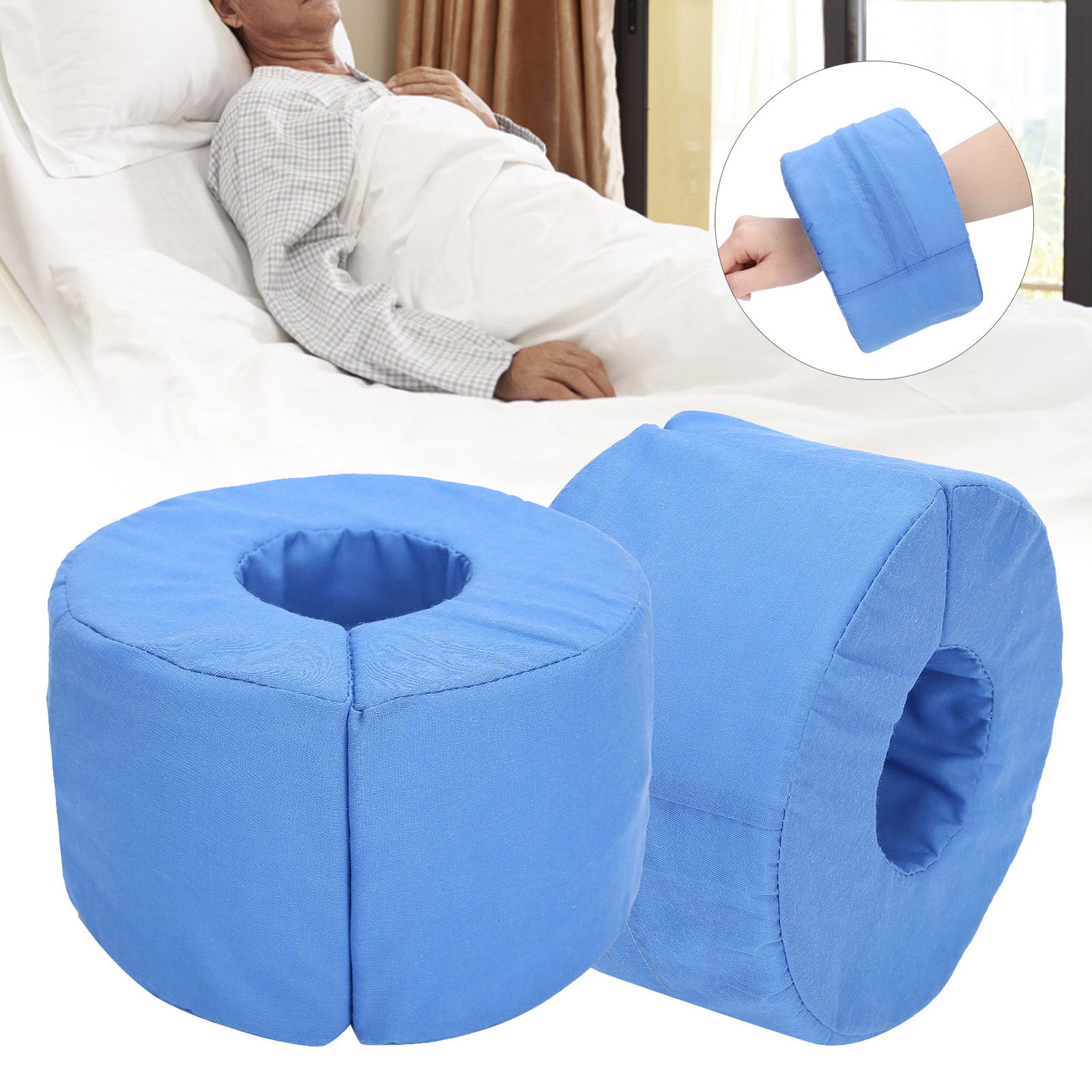 Heel AntiBedsore Pillow Foot Hand Rest Elevating Pad For Elderly ...