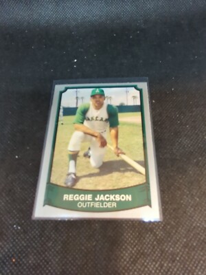 REGGIE JACKSON HOF OAKLAND A'S 1989 PACIFIC BASEBALL LEGENDS #111 CARD ...
