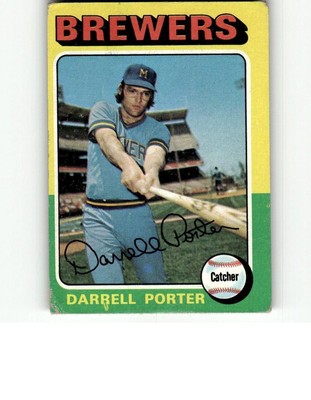 DARRELL PORTER 1975 Topps #52 BFU7R5S2P7 FREE SHIPPING | eBay