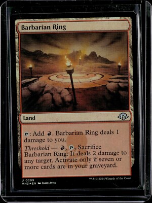 Barbarian Ring - 299 - Foil - MH3 - NM - MTG Magic the Gathering | eBay