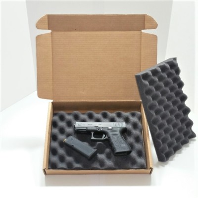 Handgun Pistol Revolver Shipping & Storage Box Kit LOT (13Lx9Wx2H ...