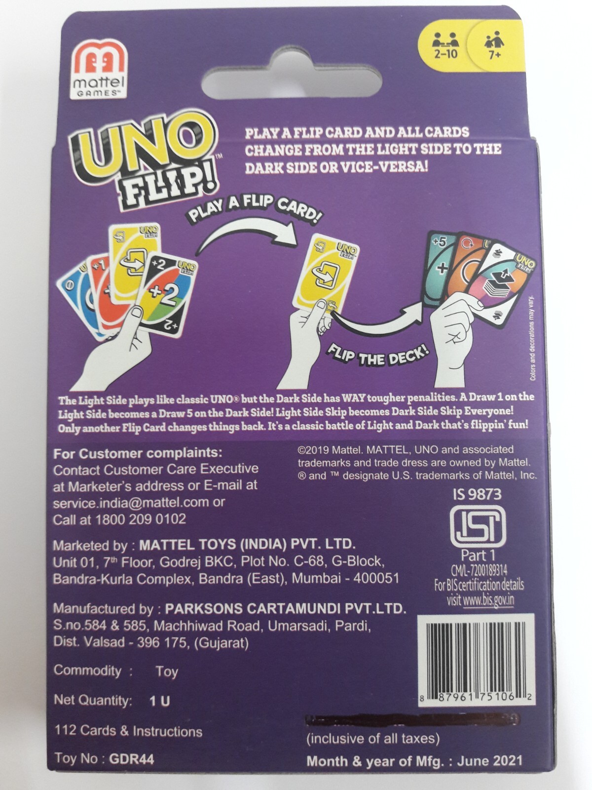 Uno Flip Card Game 100% Genuine - AVOID | Grelly UK