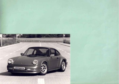 photo de presse / press photo original Zender Porsche 911 1990 | eBay