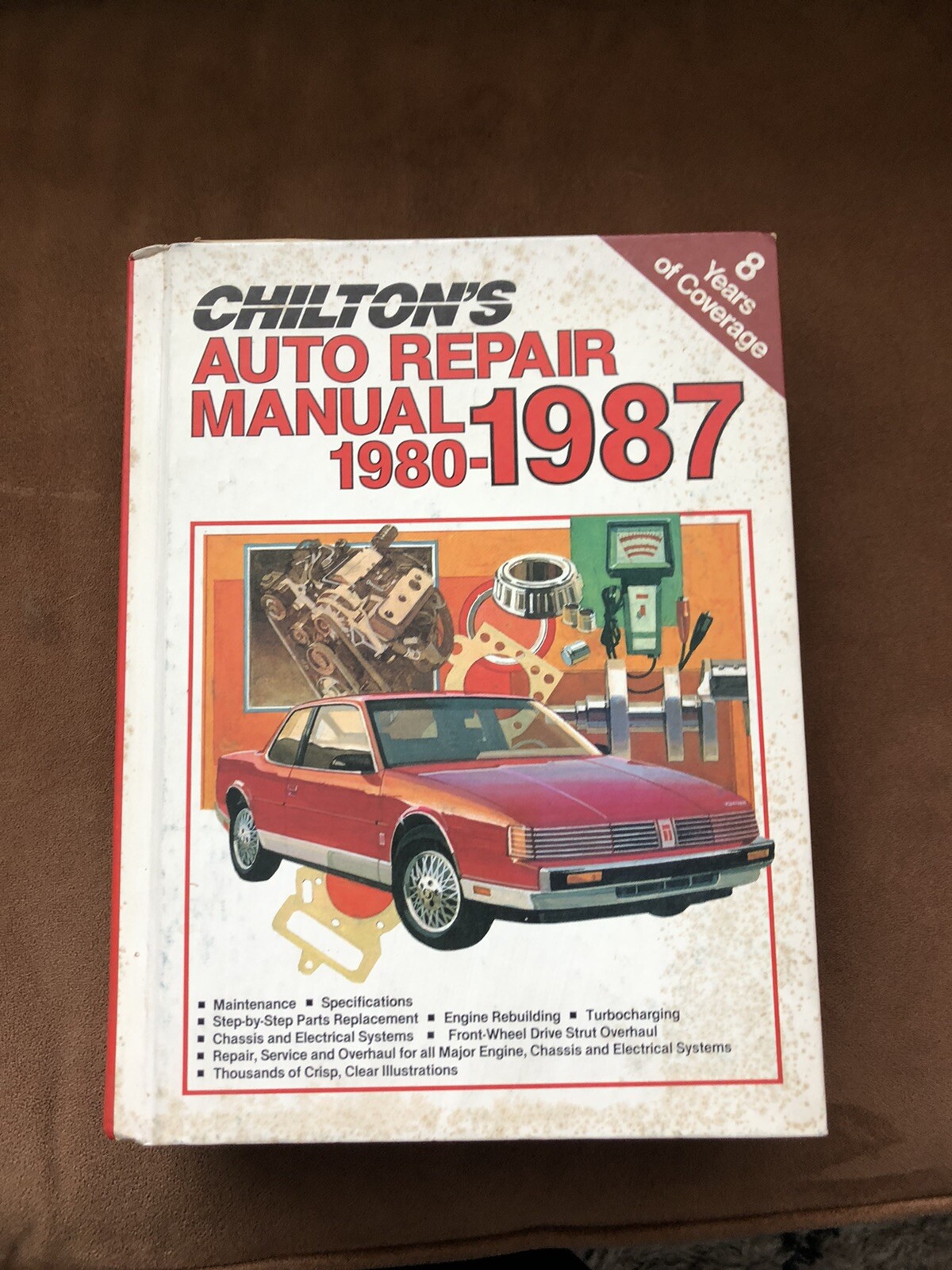 chiltons auto repair manual 1980-1987 hard cover 7670 | eBay