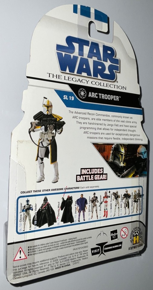 Star Wars ARC TROOPER 3.75" Figure Saga Legends SL19 327th Star Corps ...