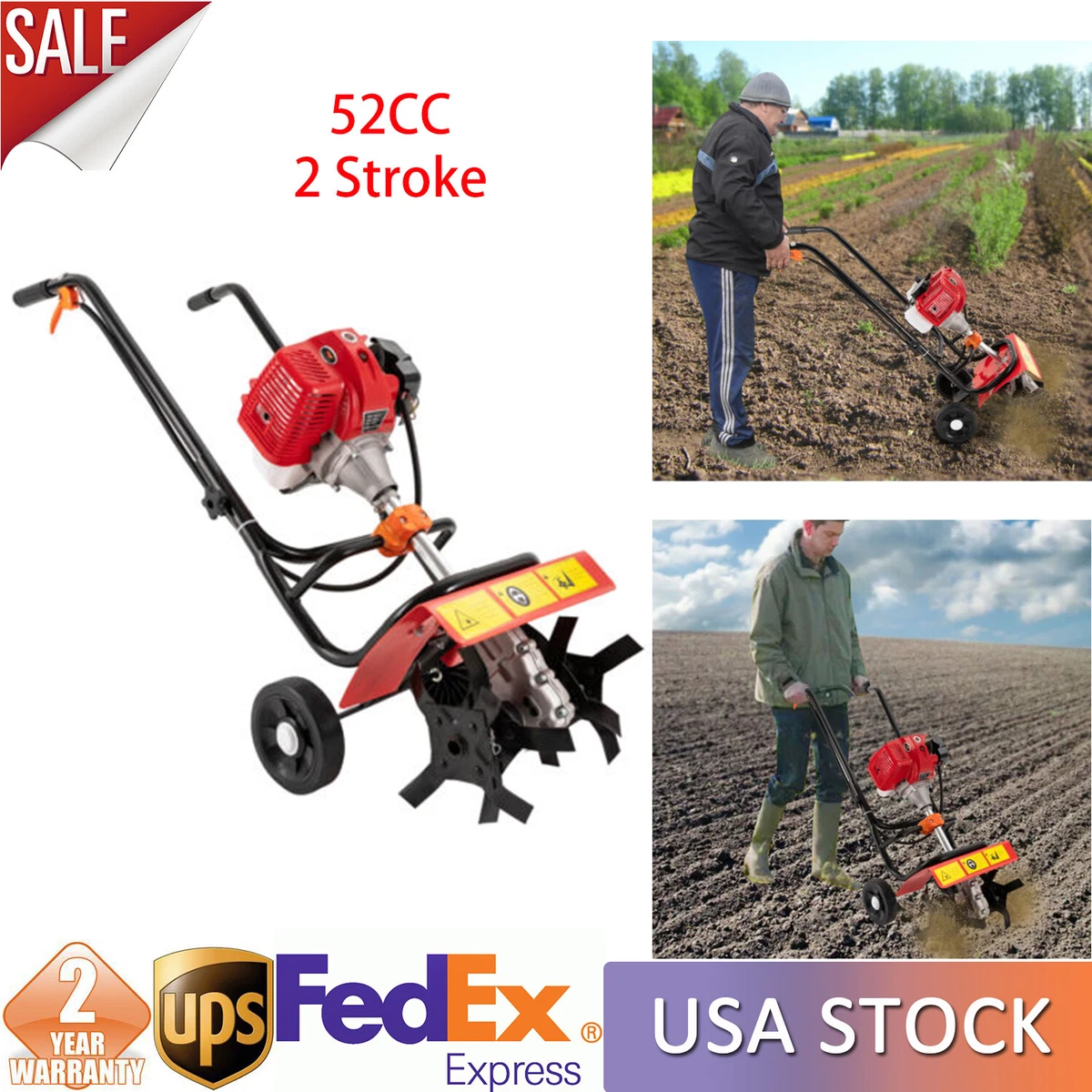 Small Garden Rototillers | Fasci Garden