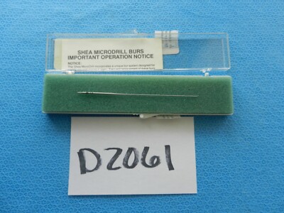 D2061 Richards Smith & Nephew Surgical 1.0mm Shea Microdrill Burr ...