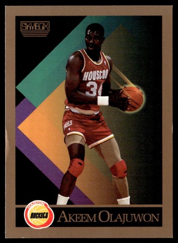 1990-91 SkyBox Akeem Olajuwon Houston Rockets #110 | eBay