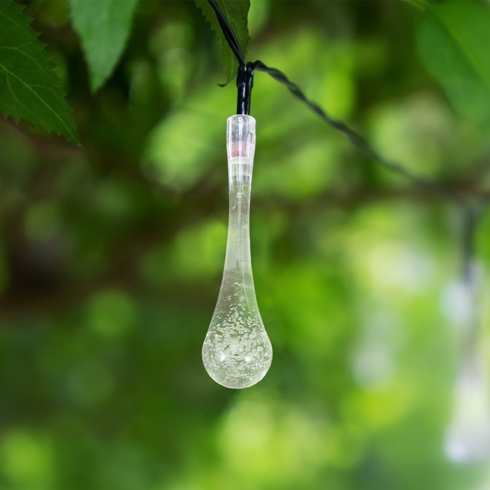 80pcs Waterdrop Fairy Lamp Shade - 5mm LED Water Drop Fairy String ...