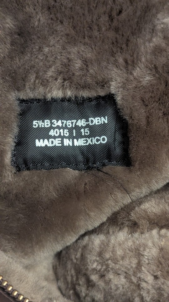 Frye Mara Button Brown Leather Fold Over Tall Boots Shearling Fur Warm ...