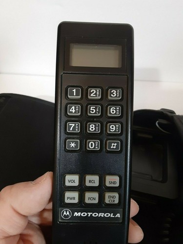 Vintage Motorola Bag Car Phone | eBay