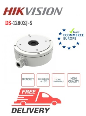 HikVision Junction Box for DOME Camera DS-1280ZJ-S Hikvision White ...