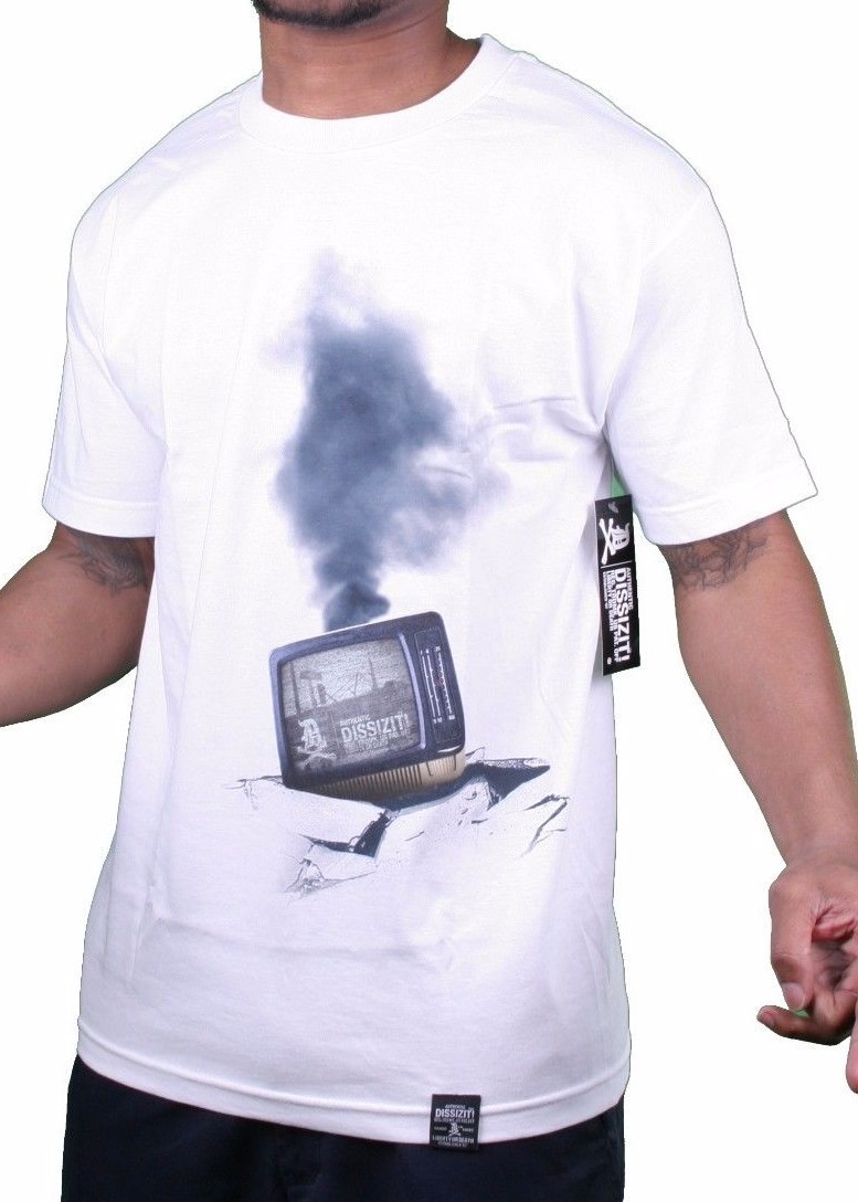 Dissizit Mens White 2012 20 Years Commemorative Los Angeles Street ...