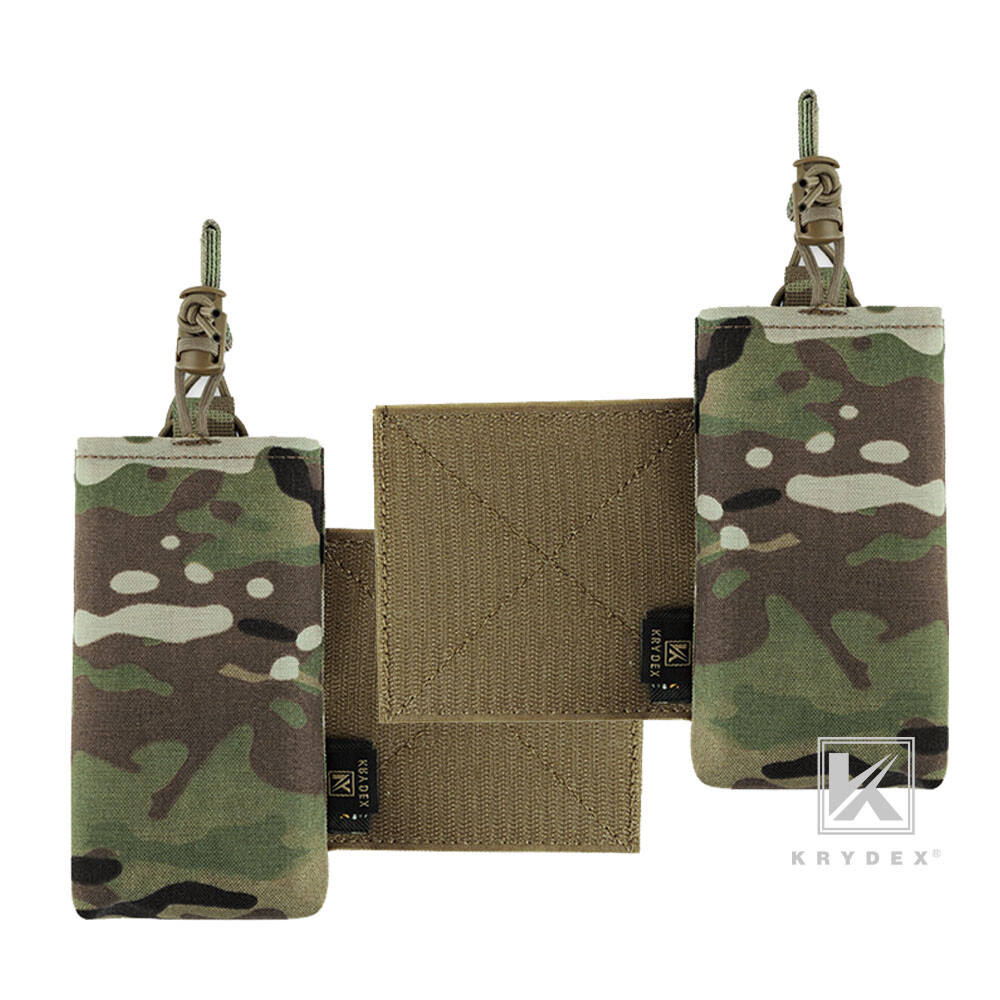 KRYDEX 2pcs Tactical Radio Pouch Side Expander Wings for Armor Carrier ...