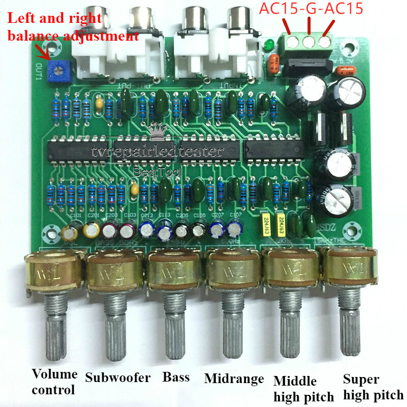 HIFI Enthusiast Preamp Amplifier preamp Two-channel Sound Processing ...