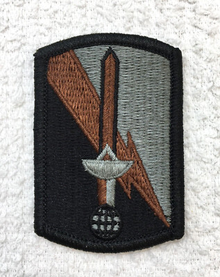 PATCH US Army 21st Signal Brigade ACU Foliage Green Hook & Loop | eBay