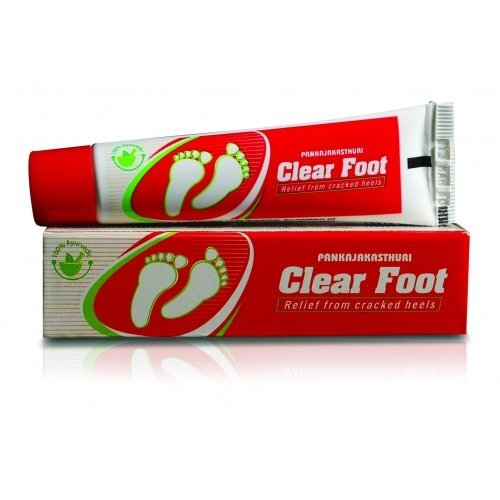 Pankajakasthuri Clear Foot Ointment Relief from Cracked Heels (2 X 25gm ...