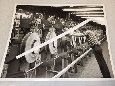 Vintage Acme Interlake Steel Mill Plant View Industrial Photo 8X10 #35 ...
