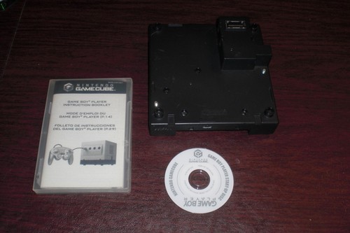 CIB MINT DISK Game Boy Player Adapter + Start-Up Disc Nintendo GameCube ...