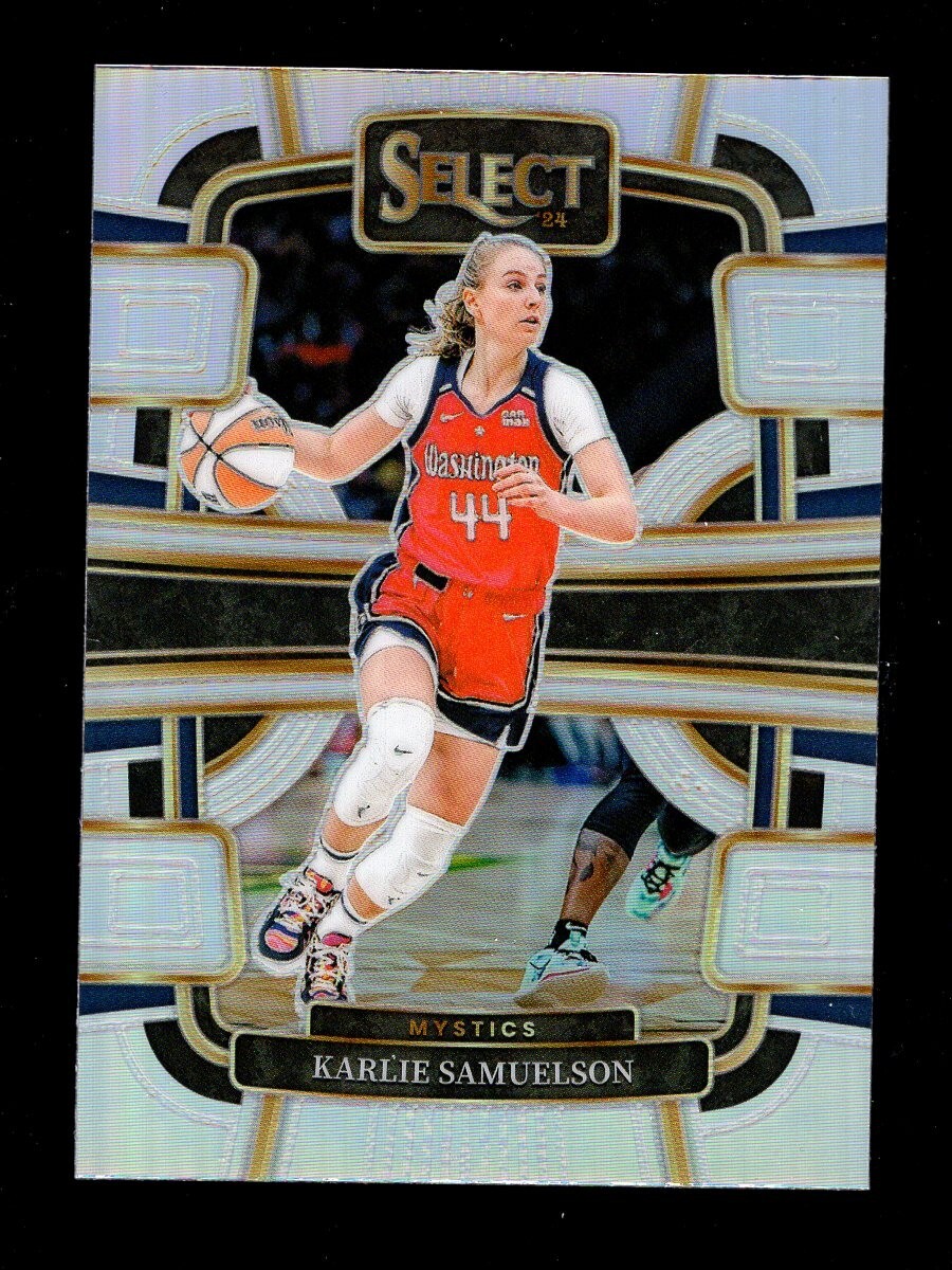 2024 SELECT WNBA CONCOURSE SILVER PRIZM #99 KARLIE SAMUELSON MYSTICS | eBay