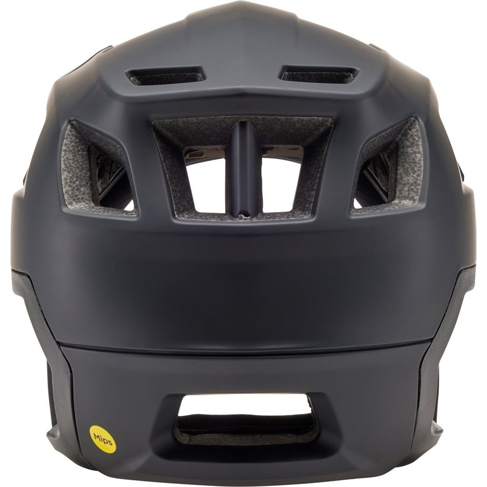 Fox DropFrame MTB Full Face Cycling Helmet Black Mountain Bike Ride ...