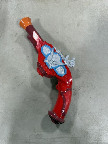 2013 MMPR Power Rangers Super Megaforce Deluxe Mega Blaster Red Ranger ...