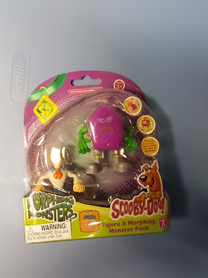 Scooby Doo fred Figure & Morphing Monster Putty Pack purple Monster USA ...