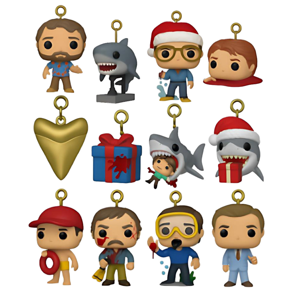 Jaws 50th Anniversary Christmas Advent Calendar Blind Boxes Ornament ...