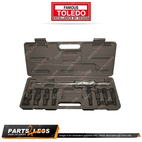 Toledo 9pc Slide Hammer Split Collect Extractor Set Collet - 246300 ...