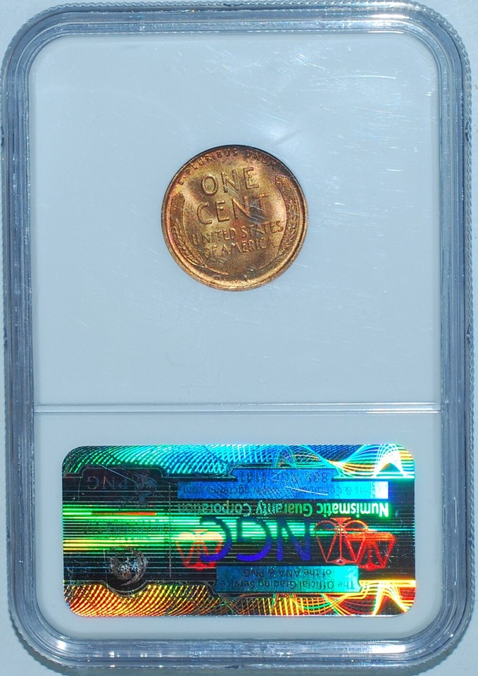 1909 VDB NGC MS66RB Red and Brown Lincoln Wheat Cent | eBay