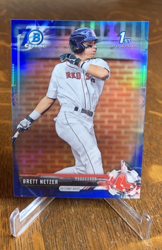 2017 Bowman Draft Chrome Blue Refractor /200 Brett Netzer #BDC-31 ...