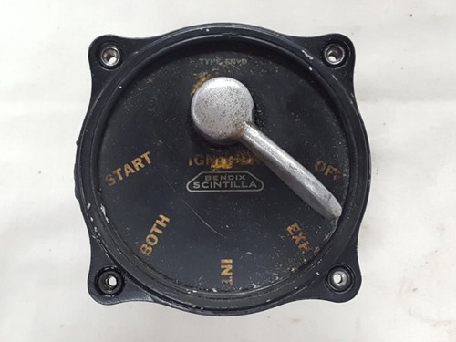 Bendix Scintilla magneto ignition switch 2 mags aircraft racing ...