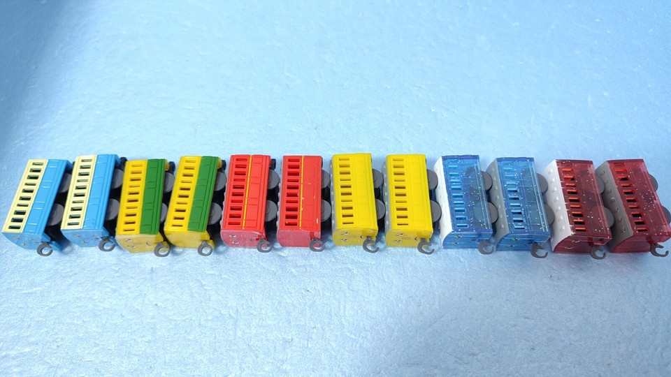 Capsule Plarail Gacha Toy TOMY Thomas & Friends Passenger Car Coach Set ...