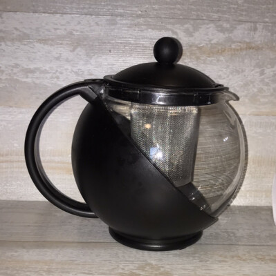 Primula Tea Pot 2 Flowering Teas Glass Tetra Half Moon 40oz 5 Cup ...