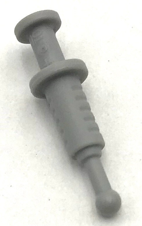 Lego New Light Bluish Gray Minifigure Utensil Syringe w/ 2 Hollows Part ...