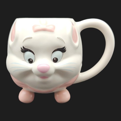 Disney Aristocats Marie 3D Coffee Mug - 18oz Extra Large Jumbo Pink ...