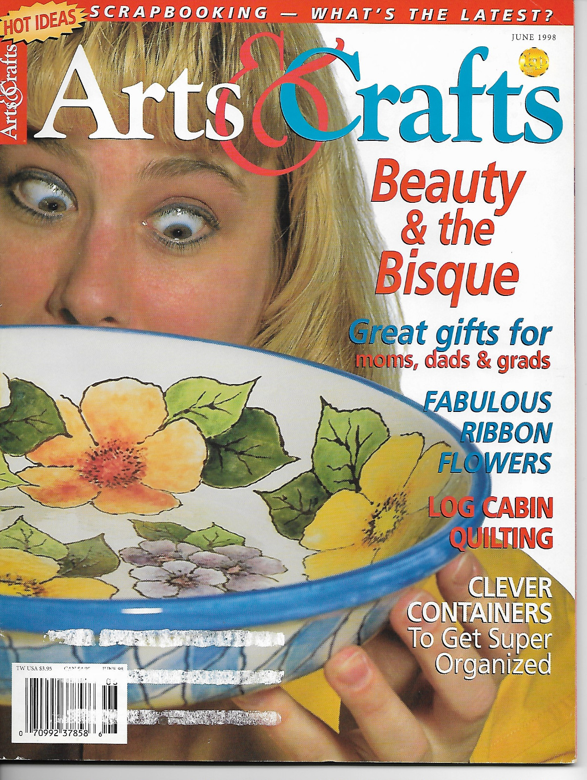 Arts & Crafts Magazine June 1998 Great Gifts for Moms, Dads, and Grads ...